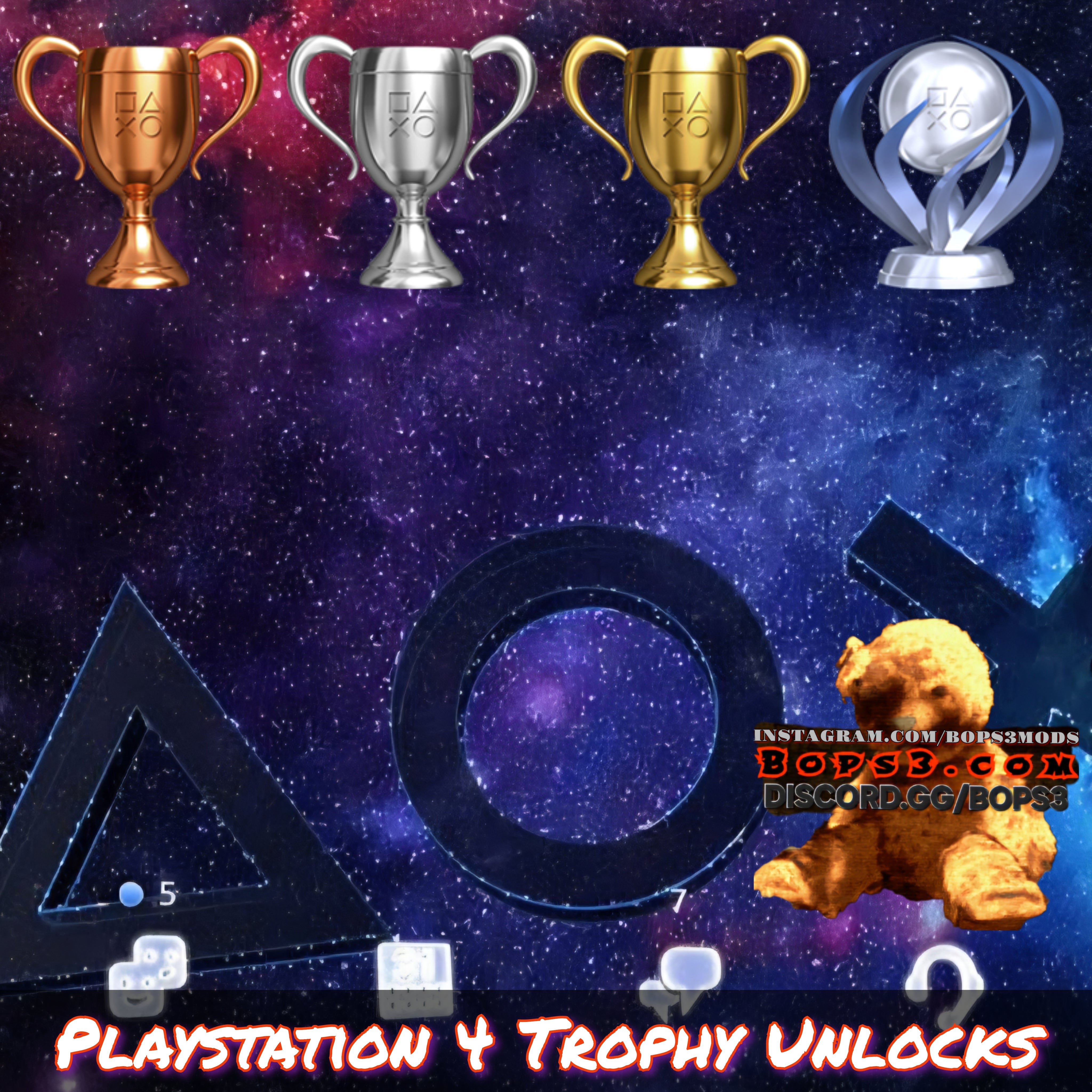 #2 Bo3/Bo4/CW/MWR Trophy Unlocks - Playstation Only – Bops3 Mods Store