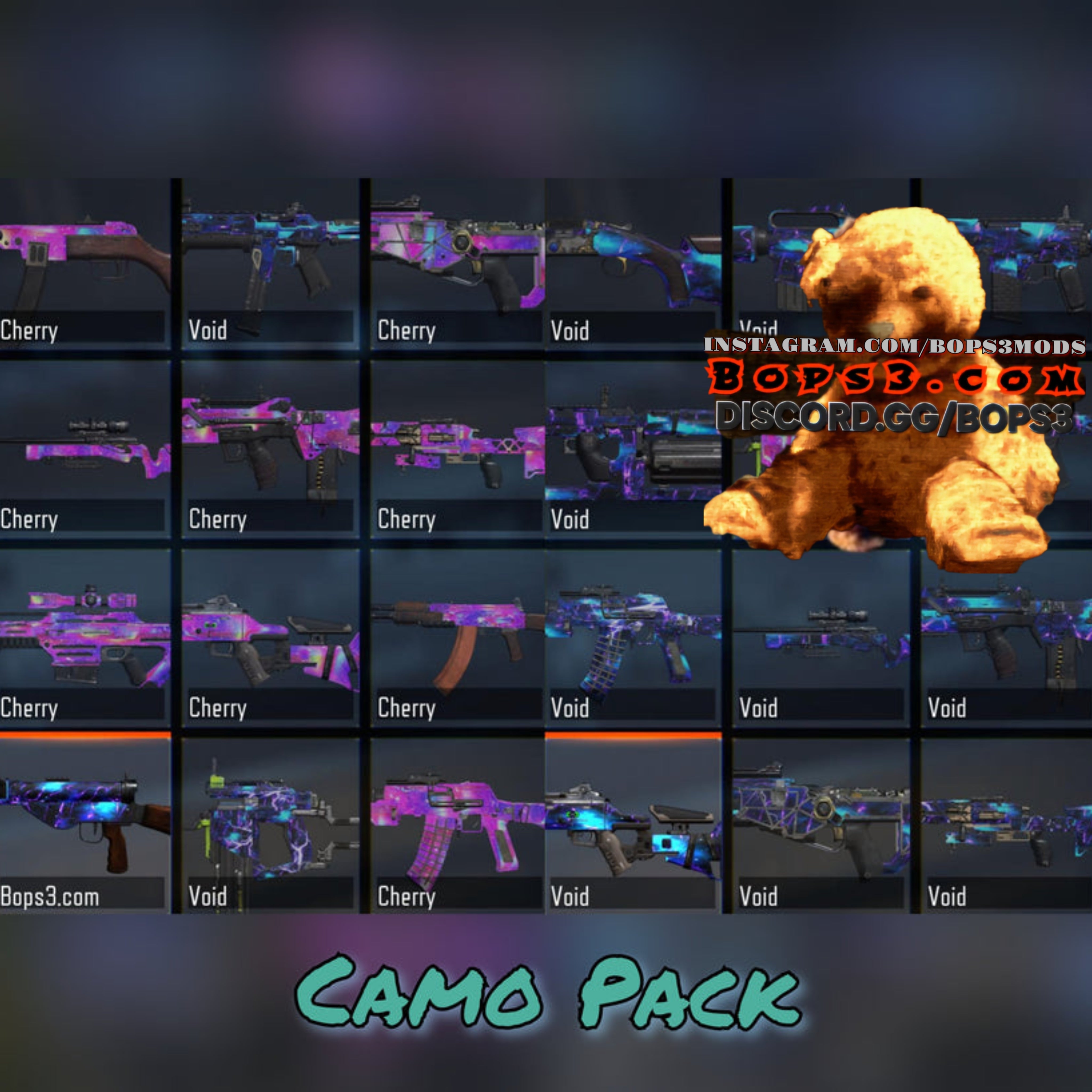 #6 Bo3 Camo Pack - Playstation 4/5 – Bops3 Mods Store